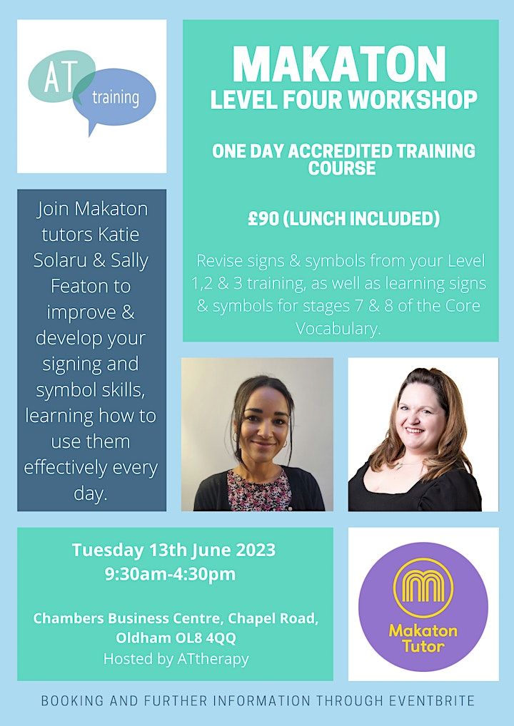Makaton - Level 4 Workshop at Chambers Business Centre, Oldham on 13th ...
