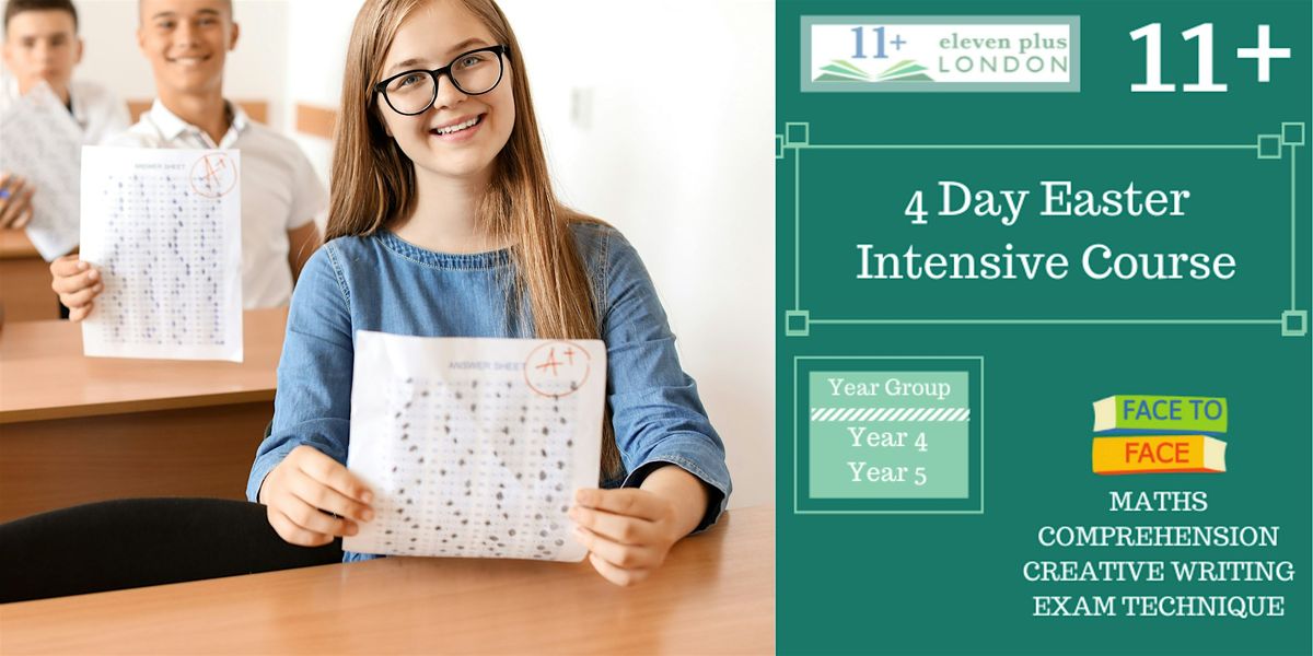 11+ Easter Course (VICTORIA location) at Westminster City School ...