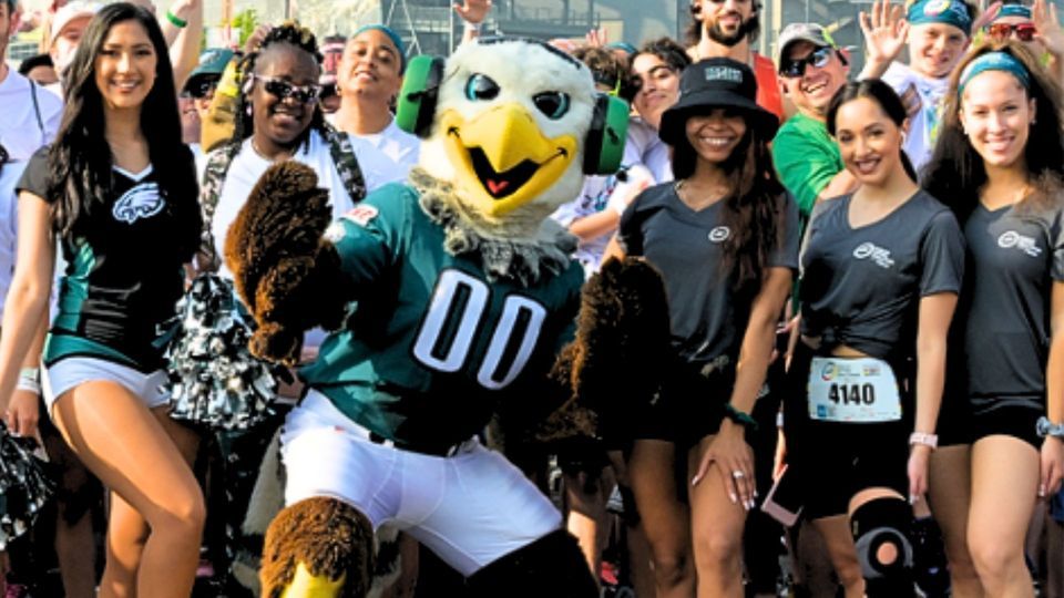 Team "Spread Love" Fundraiser benefitting the Eagles Autism Challenge at King of Prussia Town ...