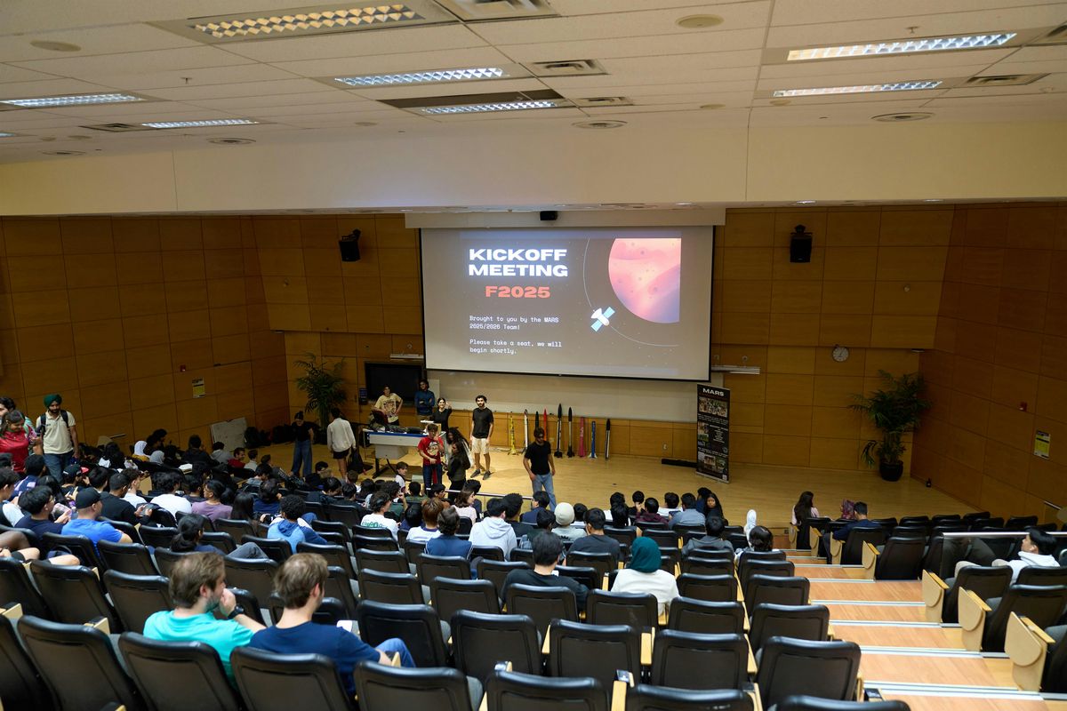 MARS W2026 KICKOFF MEETING at George Vari Engineering and Computing ...