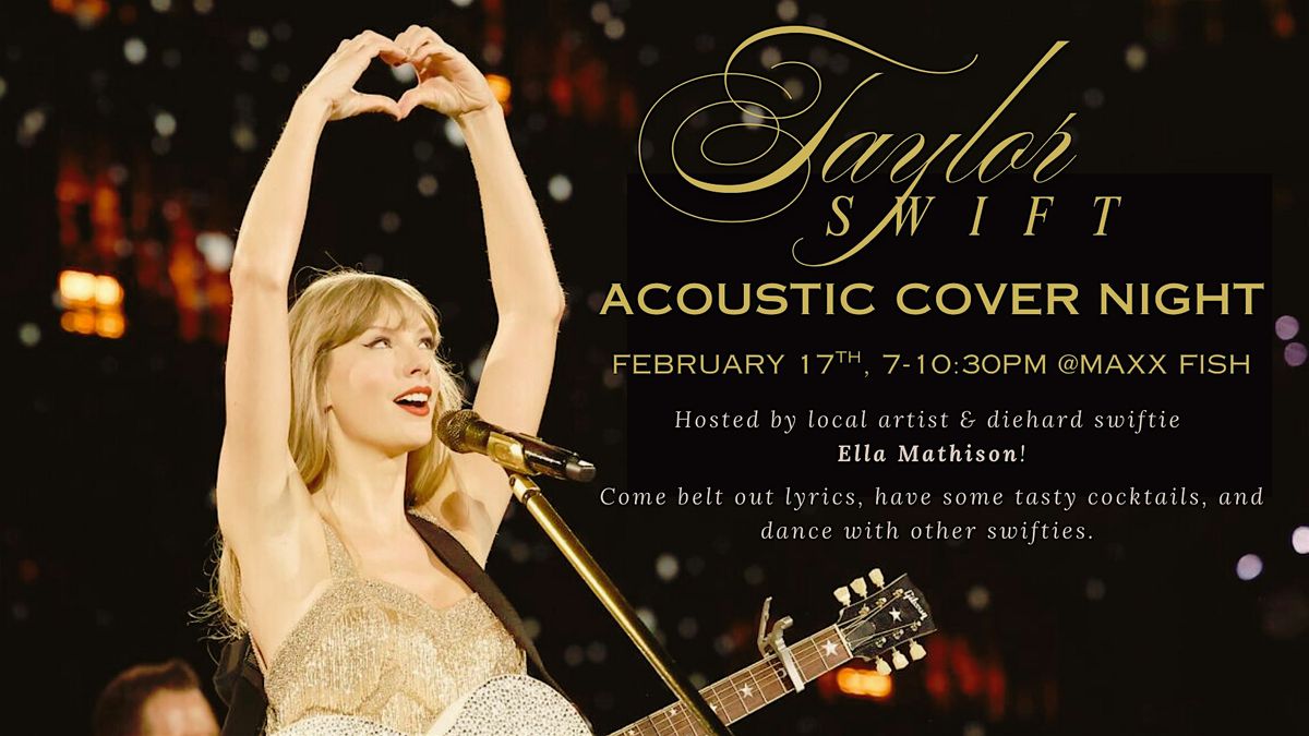 Taylor Swift Acoustic Cover Night at Maxx Fish, Whistler on 17th ...