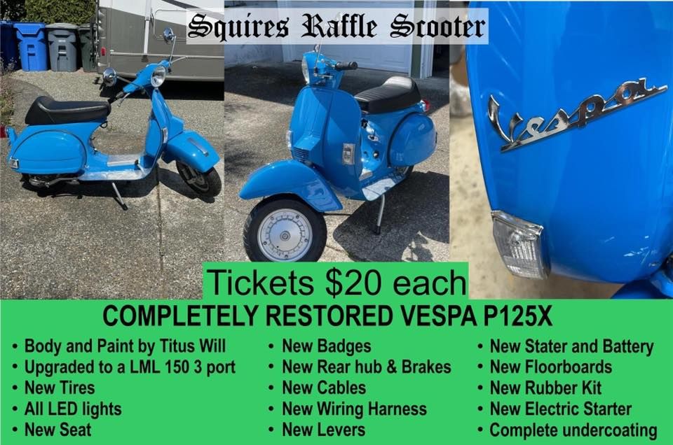 Scooter raffle | South Sound Scooters, Tacoma, WA | August 19 to August 21