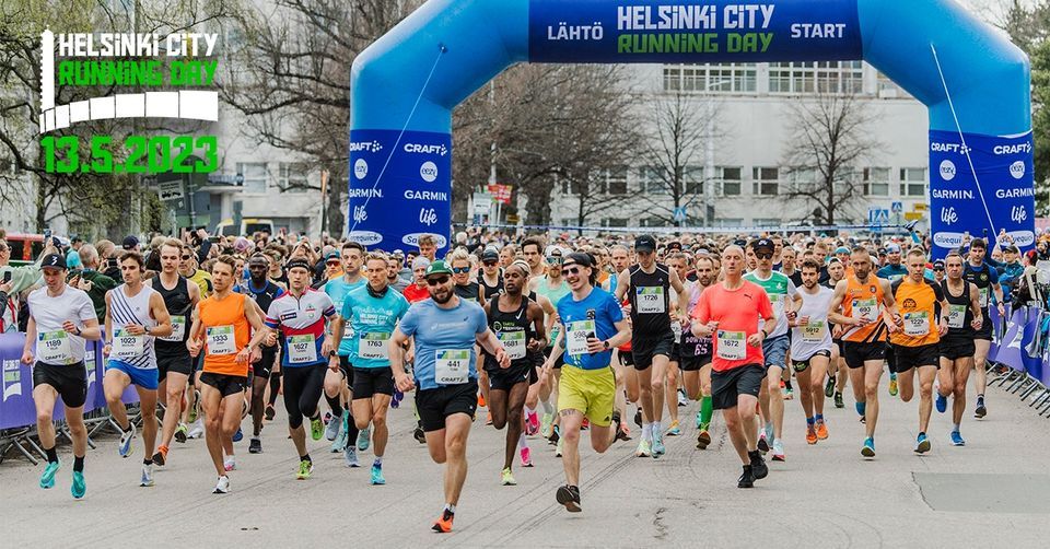 Helsinki City Running Day 2023 | Helsinki Olympic Stadium | May 13, 2023