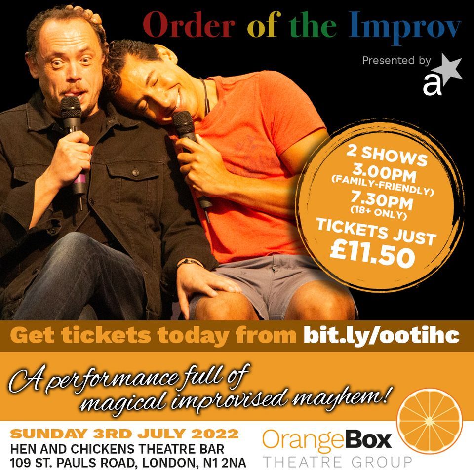 Order of the Improv - HARRY POTTER THEMED COMEDY IMPROV SHOW (Featuring ...