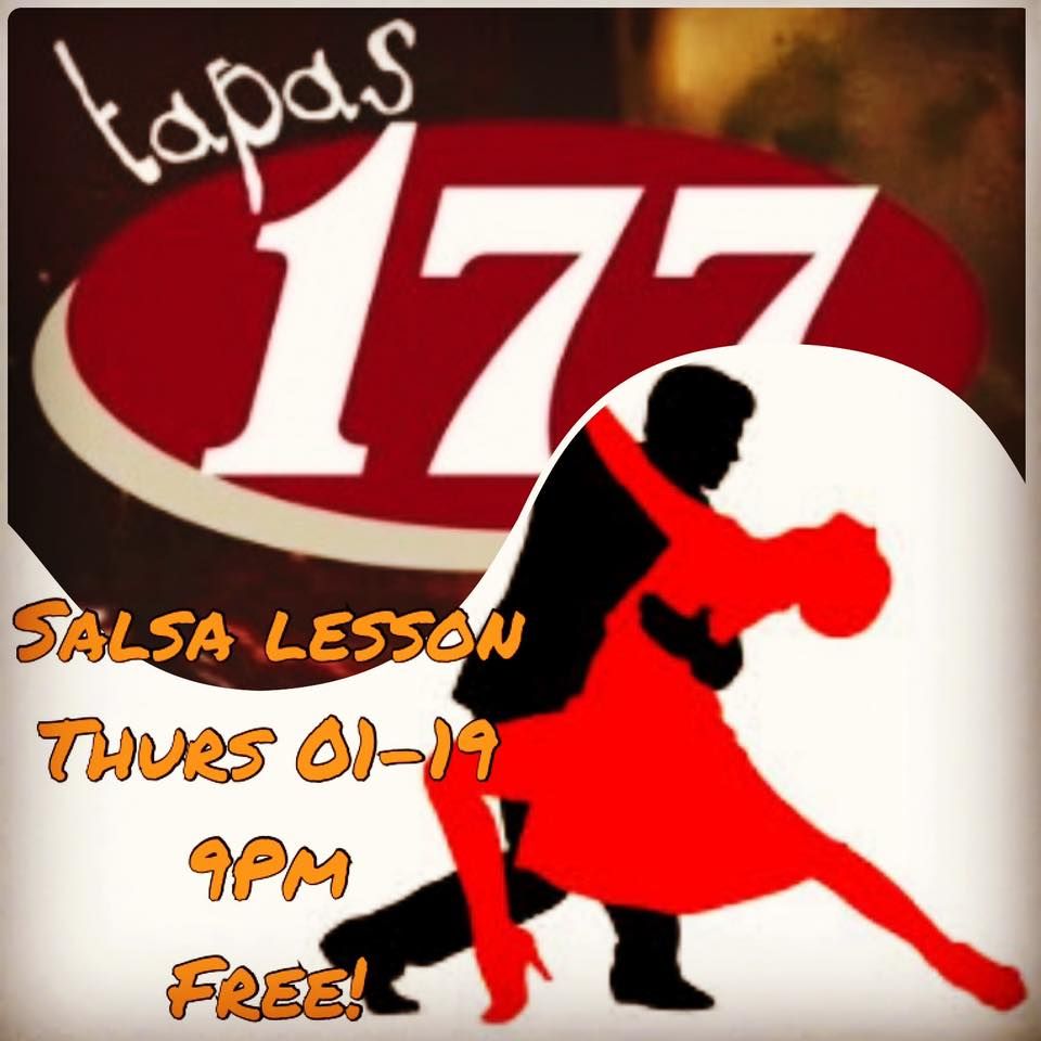 Free Salsa Lesson at Tapas 177, Rochester on 19th January, 2023
