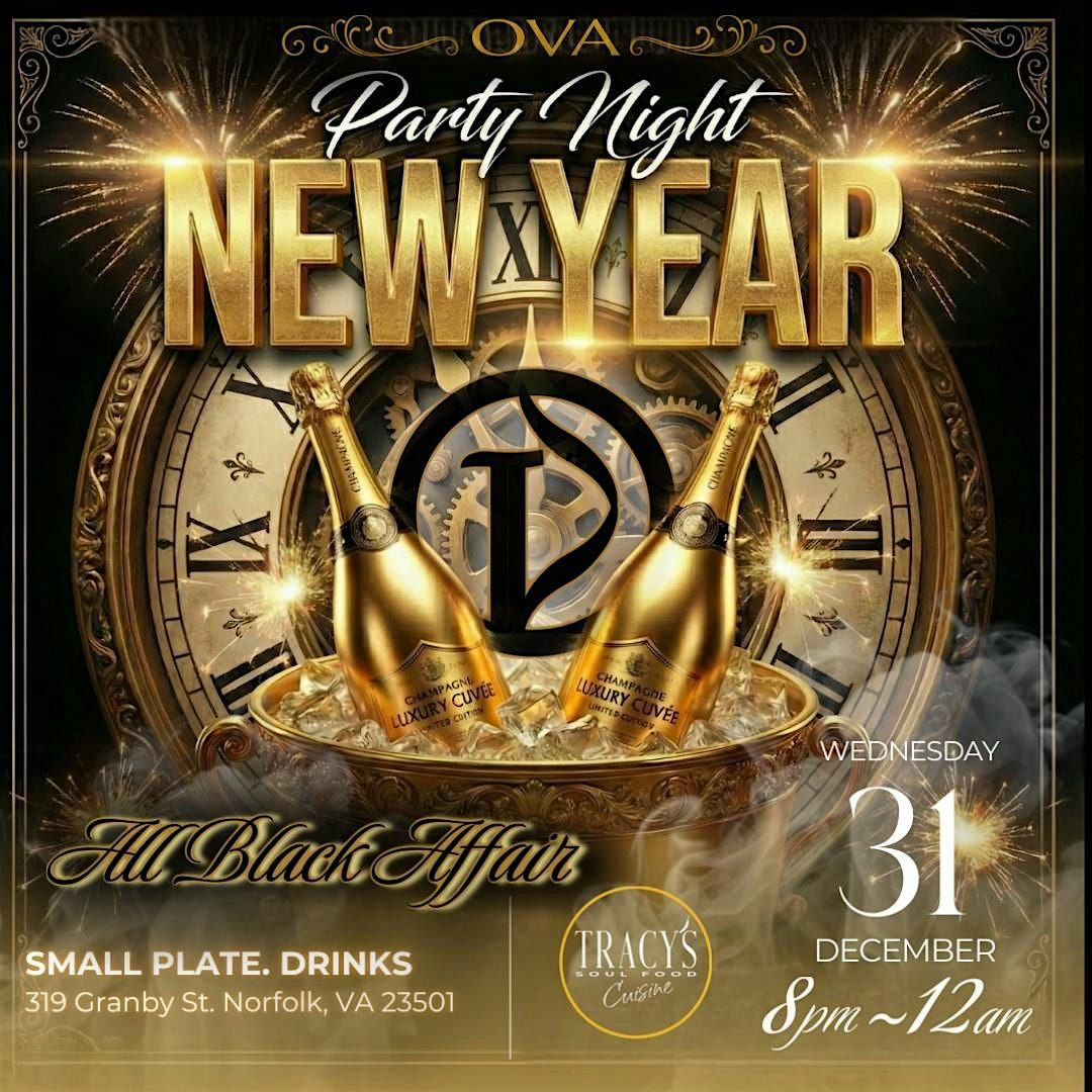 All Black New Year Celebration at Tracy’s Soulfood Cuisine, Norfolk on ...