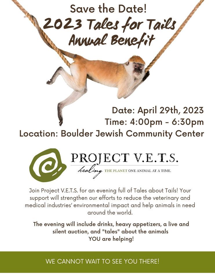Tales for Tails 2023 : Project V.E.T.S. Annual Benefit at Boulder ...