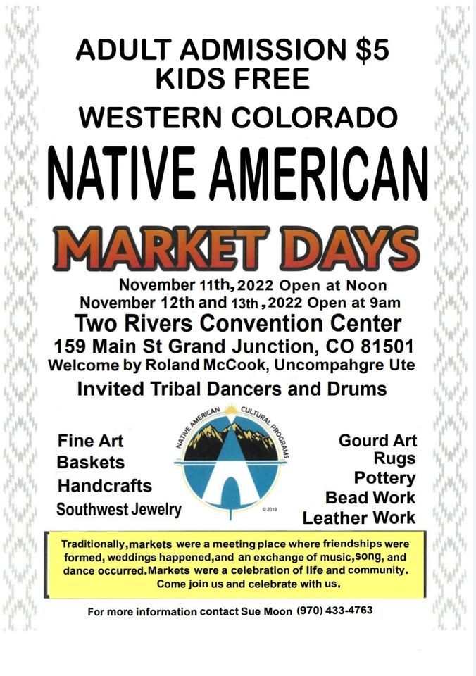 Western Colorado Native American Market Days at Grand Junction ...