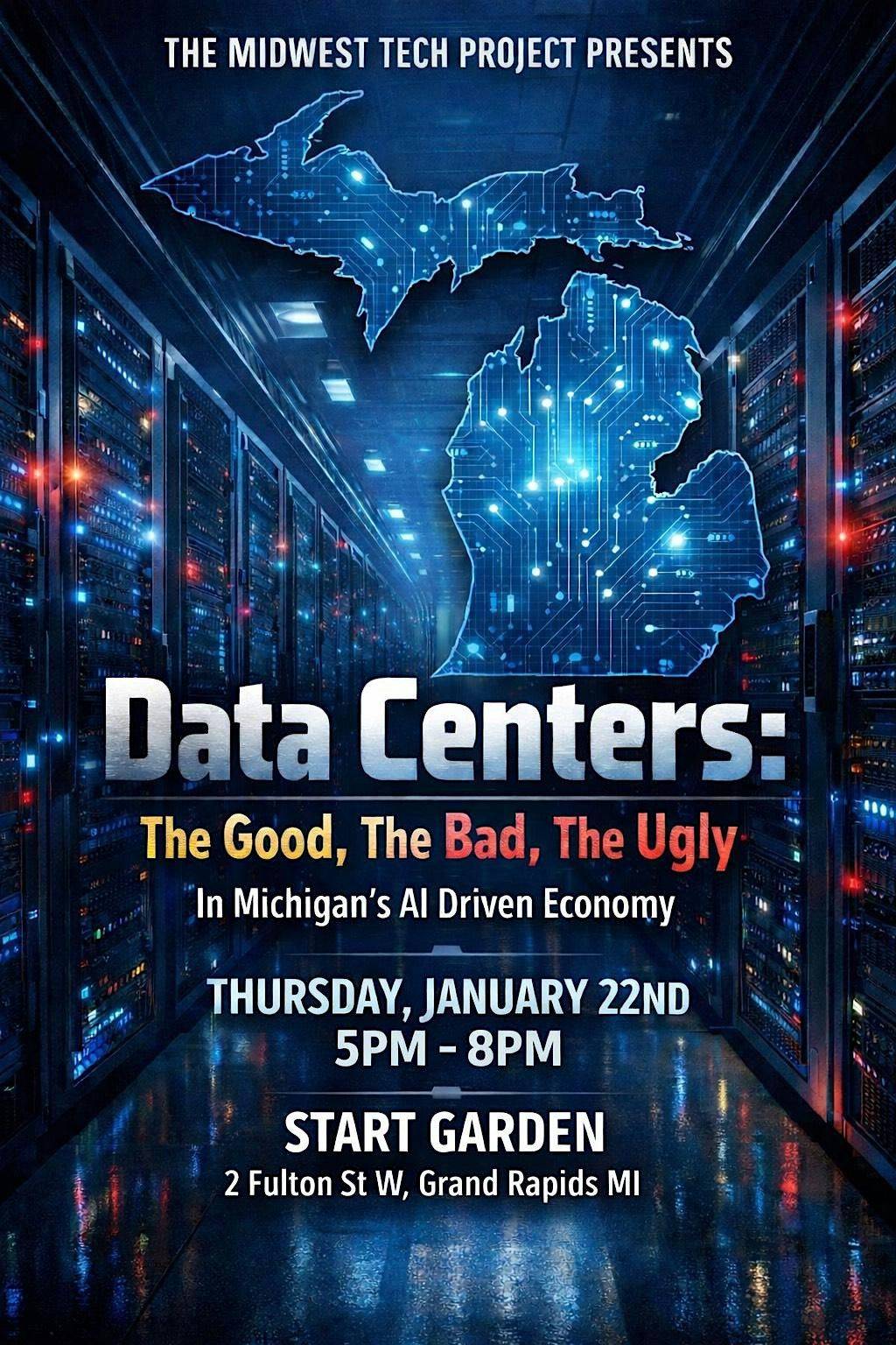 Data Centers: The Good, The Bad, The Ugly at Start Garden, Grand Rapids ...