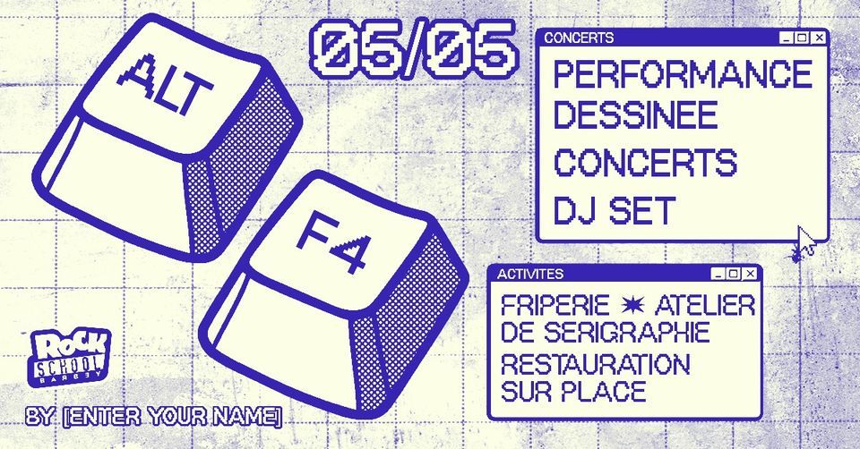 ALT F4 · Lemayan + Kagome + Dj Omen · Rock School Barbey | Rock School ...