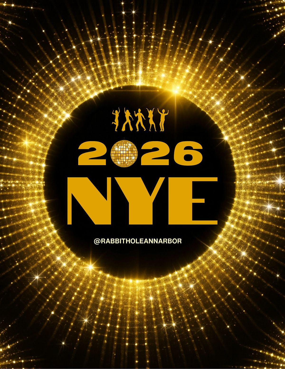 Rabbit Holes 2026 NYE - Disco Below at Rabbit Hole, Ann Arbor on 31st ...