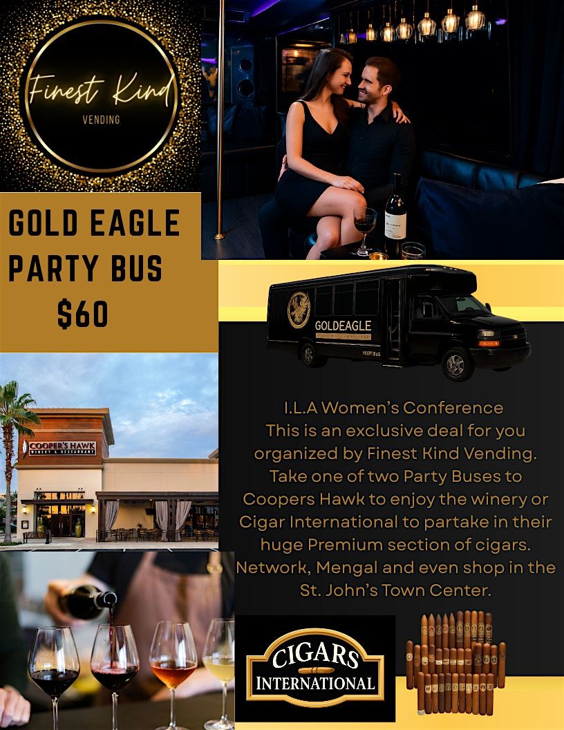 King and Madam Party Bus With Wine Tasting and Cigar Workshop at Cooper ...