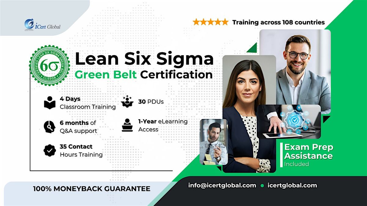 Lean SixSigmaGreenBelt In-Person Weekend Training in San Juan ...