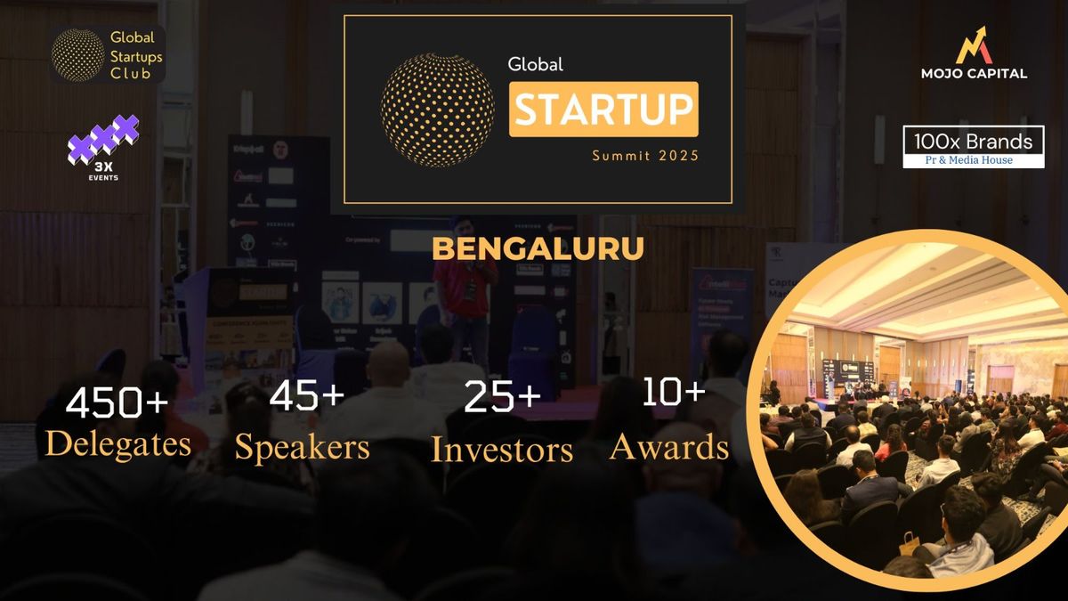 Global Startup Summit 2025 | The Chancery Pavilion, Bangalore, KA ...