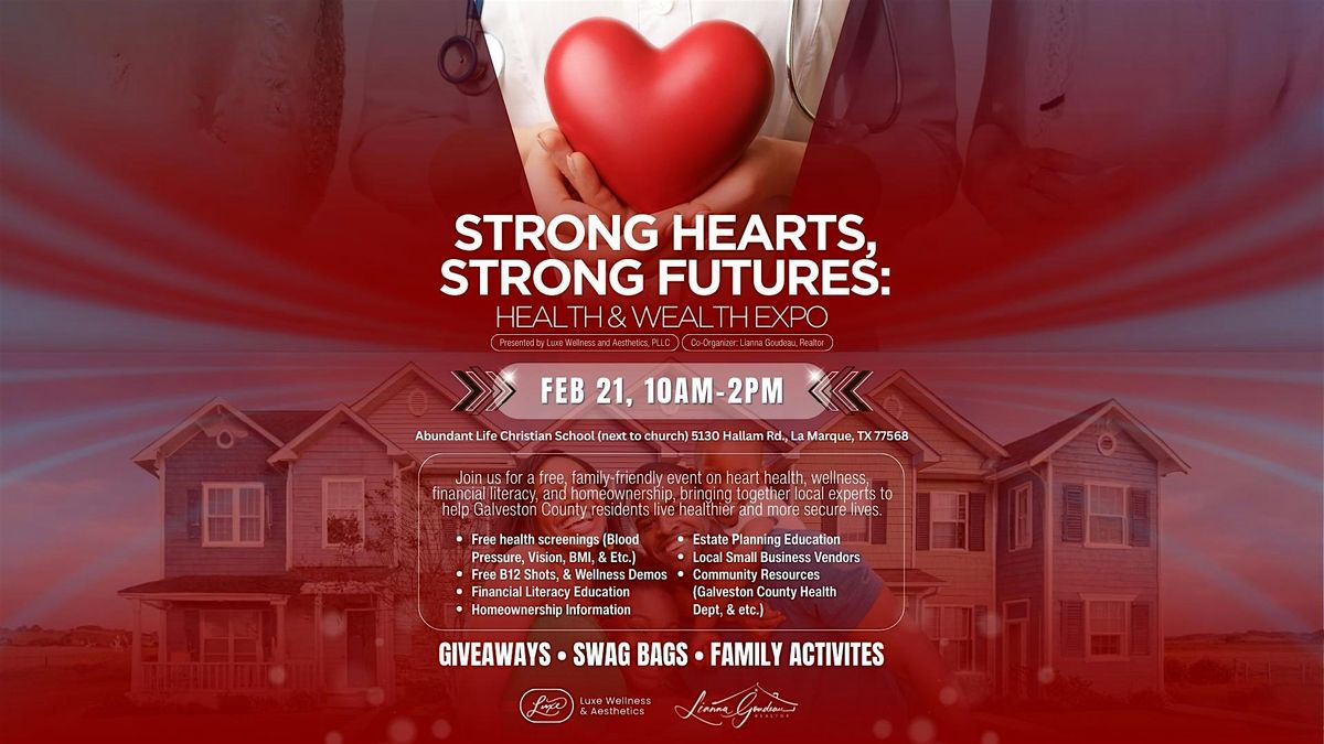 Strong Hearts, Strong Futures: Health & Wealth Expo at Abundant Life ...