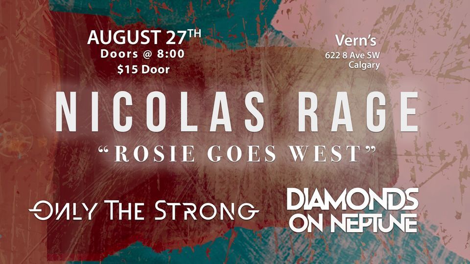 Nicolas Rage / Only the Strong / Diamonds on Neptune / Hellxboy @ Verns ...