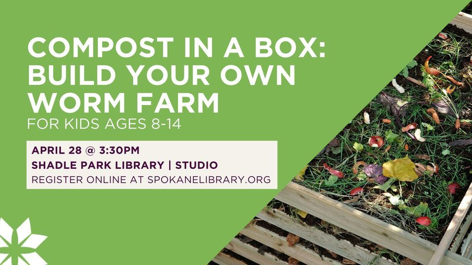 Compost in a Box: Build Your Own Worm Farm - For Kids Ages 8-14 at ...