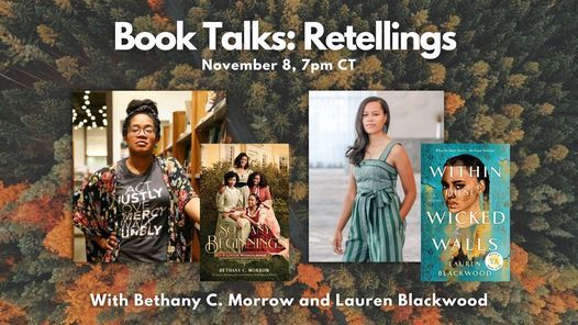 Book Talks: Retellings (JJG and Zoom) at John & Judy Gay Library ...