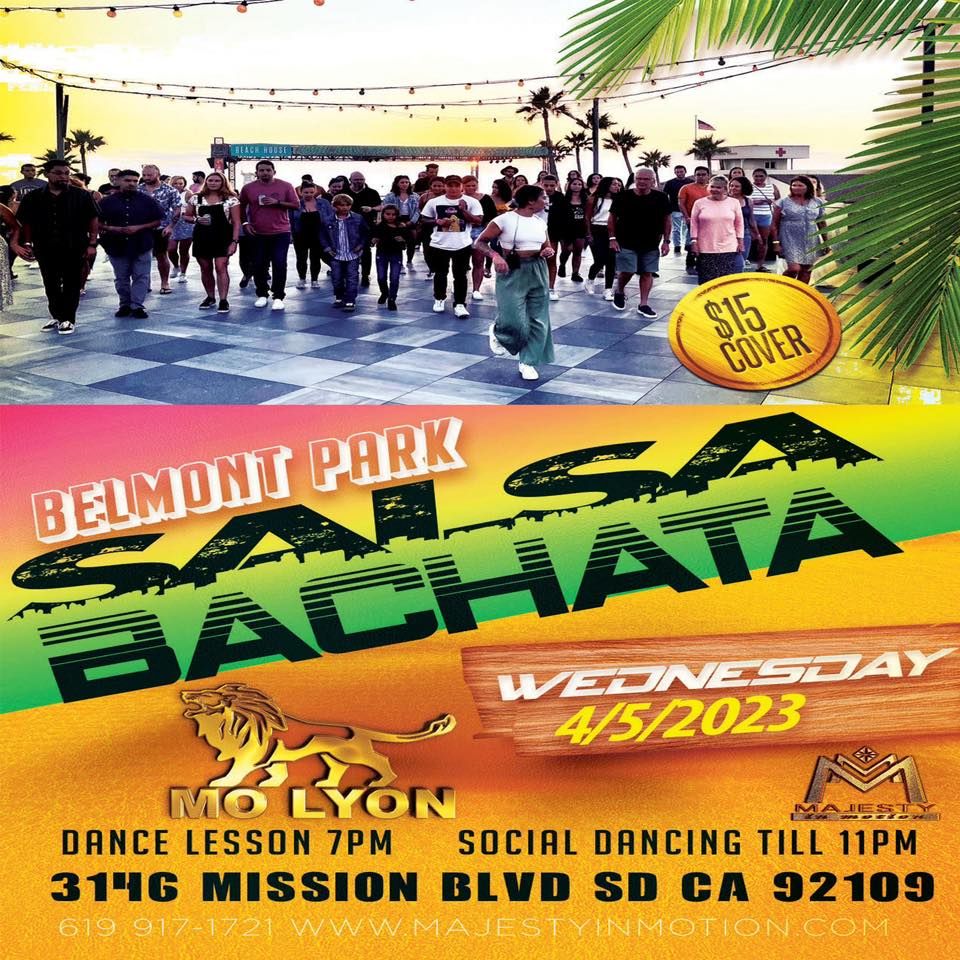 Salsa and Bachata Dancing at Belmont Park Mission Beach at Belmont Park ...