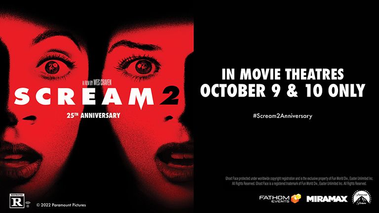 SCREAM 2 (R) 1997 - 25th Anniversary Presentation! at Riverdale 10 VIP ...