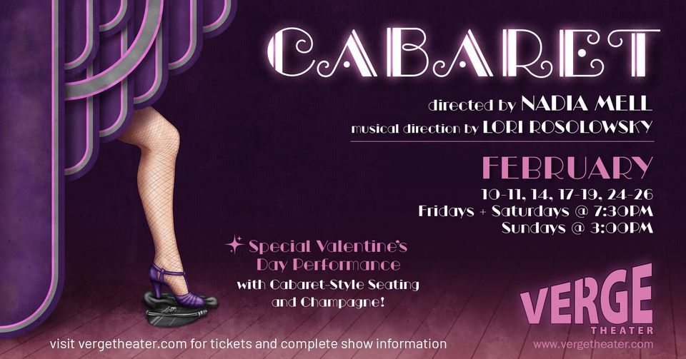 Cabaret, a musical by Kander and Ebb | Emerson Center for Arts and ...