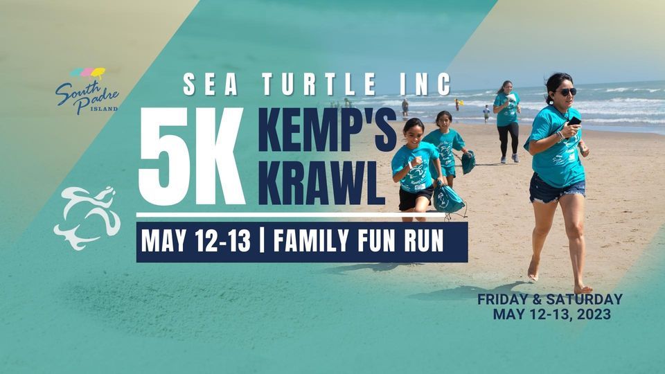 Sea Turtle Incs 5K Kemps Krawl at 100 Padre Blvd, South Padre Island ...