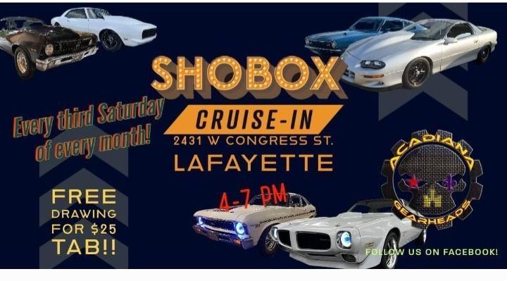 Shobox 3rd Saturday of the month cruise in, starts at 4 pm, free ...