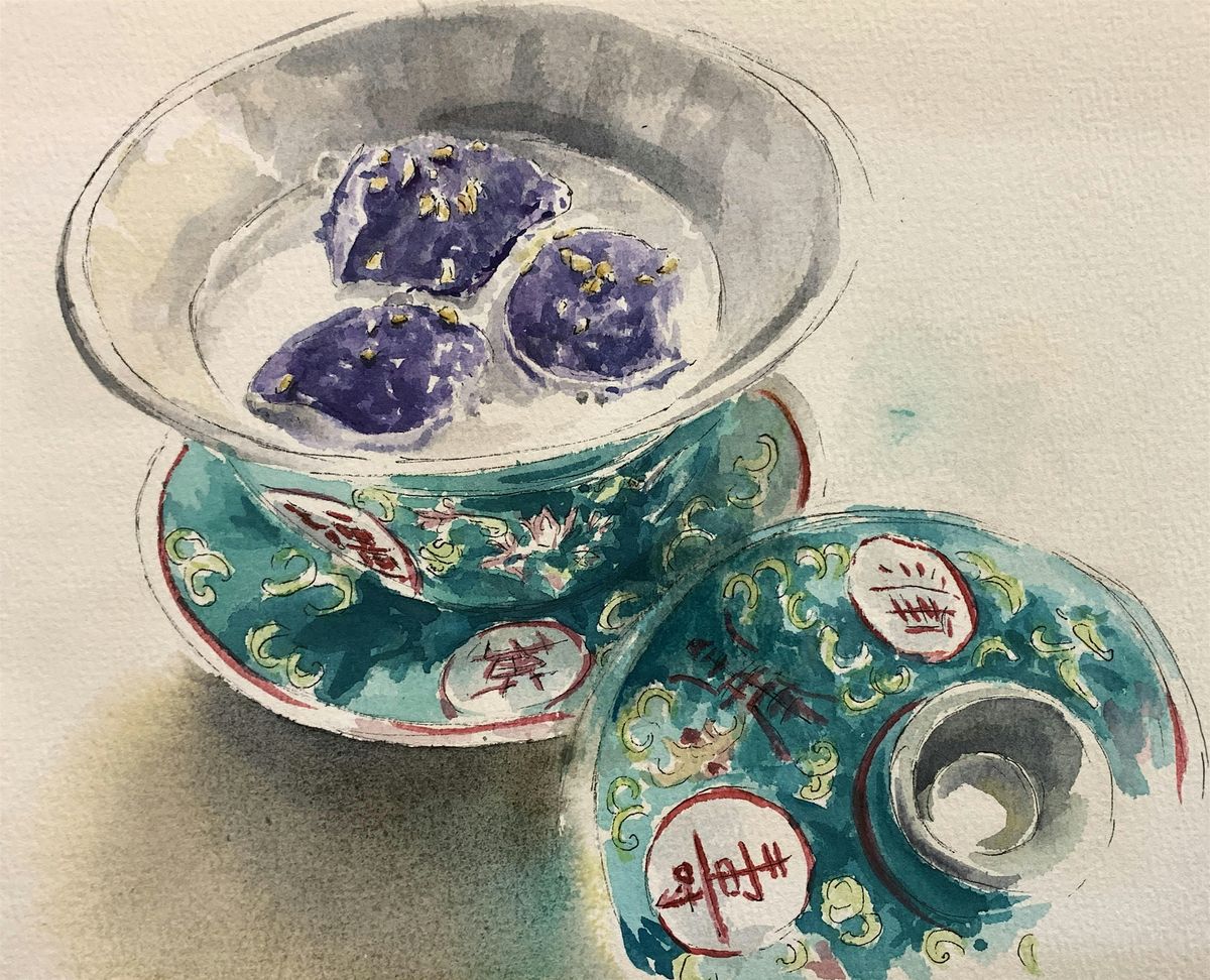 Art Jam x Tang Yuan in Watercolour by Janice Chin at Brahm Centre ...