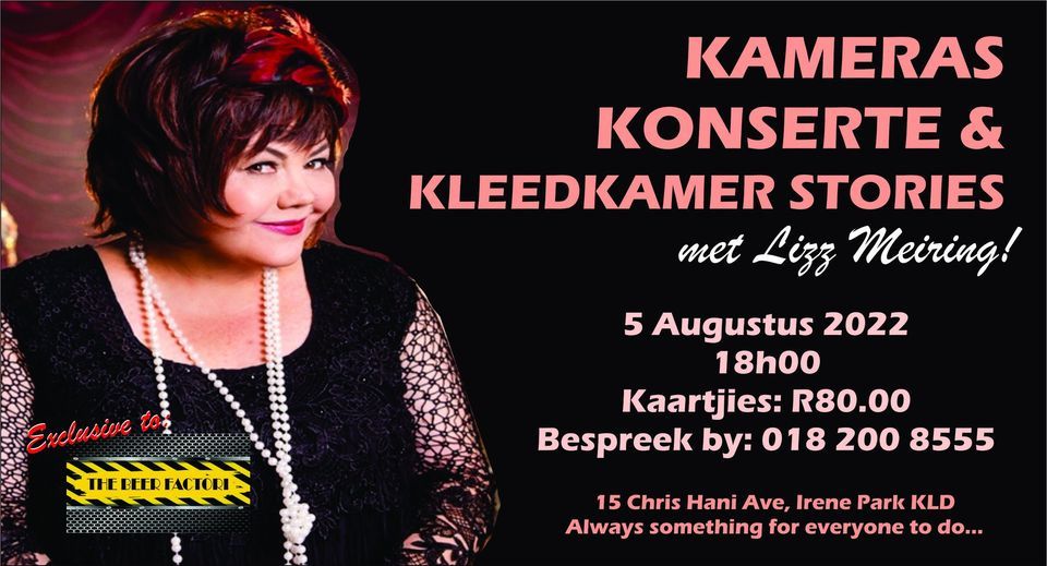 Lizz Meiring Live! at The Beer Factori-Klerksdorp on 5th August, 2022