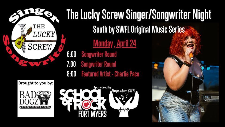The Lucky Screw Singer/Songwriter Night at The Lucky Screw, Fort Myers ...