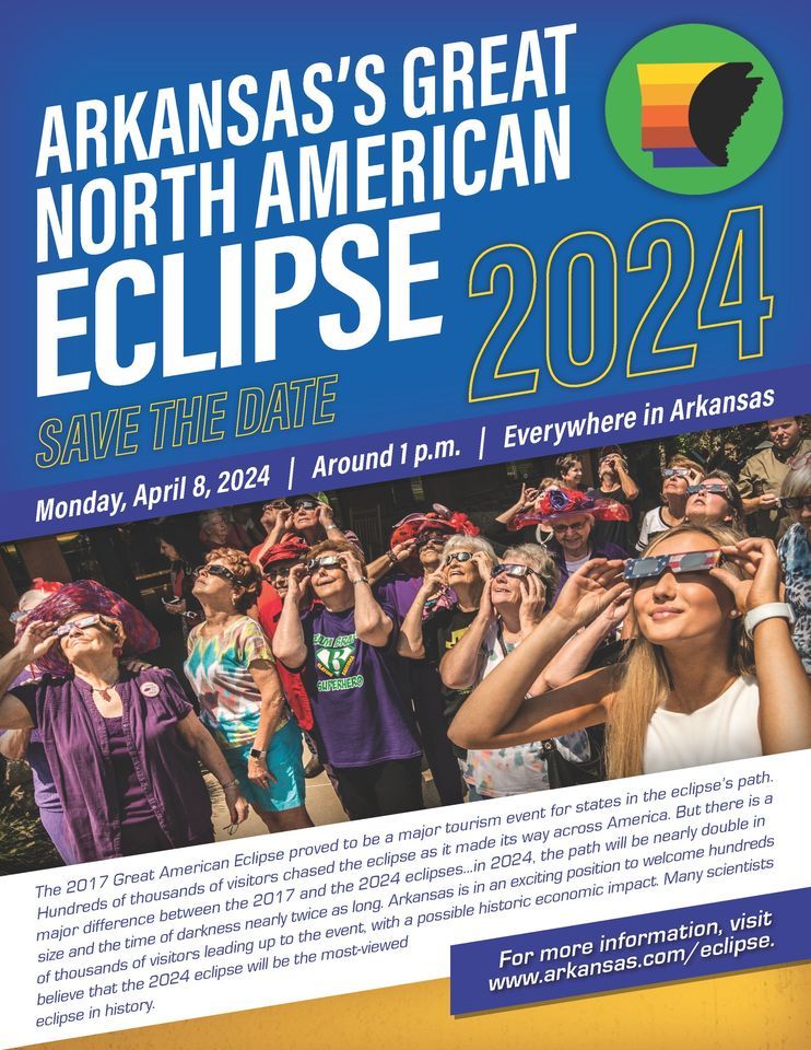 Solar Eclipse 2024 Info Presentation (free, RSVP required) | Arkansas ...