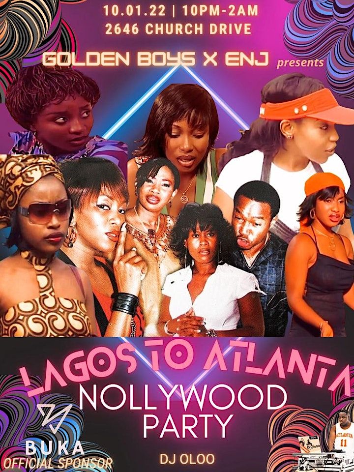 Lagos to Atlanta nollywood themed party. at 2646 Church Dr, Atlanta on ...