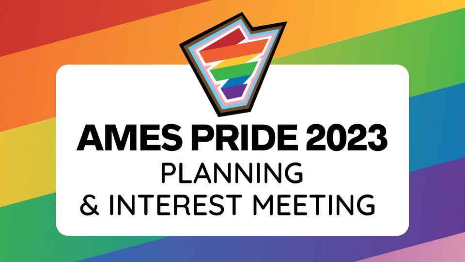 Ames Pride Planning & Interest Meeting at Dog-Eared Books Ames on 23rd ...