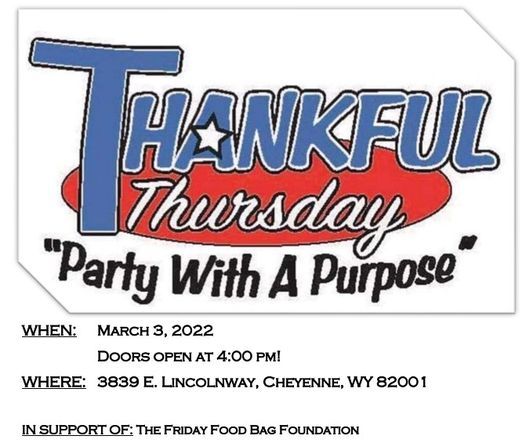 Thankful Thursday at 3839 E Lincolnway, Cheyenne, WY 82001-6346, United ...