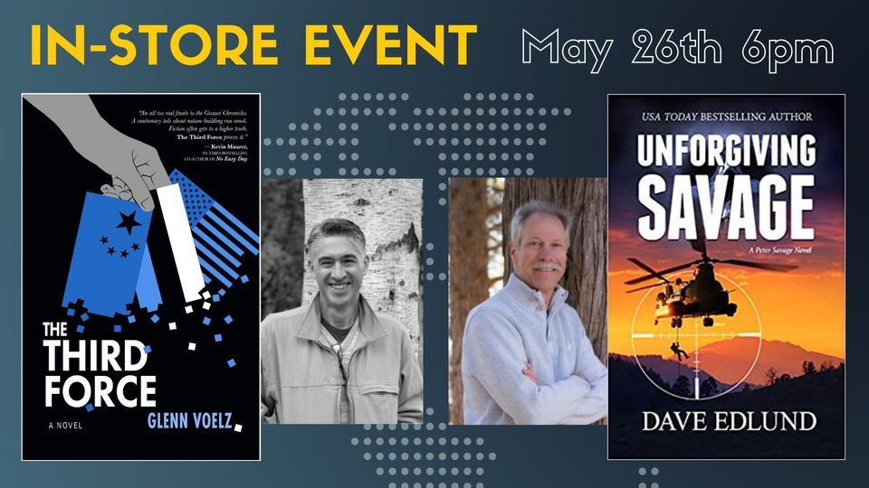 Author Event: Glenn Voelz & Dave Edlund in conversation at Roundabout ...