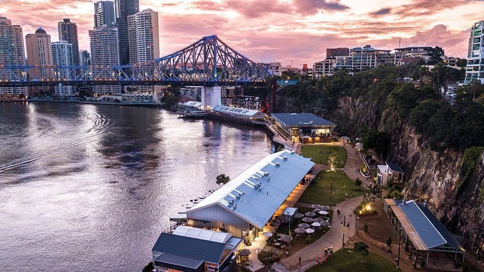 Howard Smith Wharves at Brisbane River on 21st January, 2023