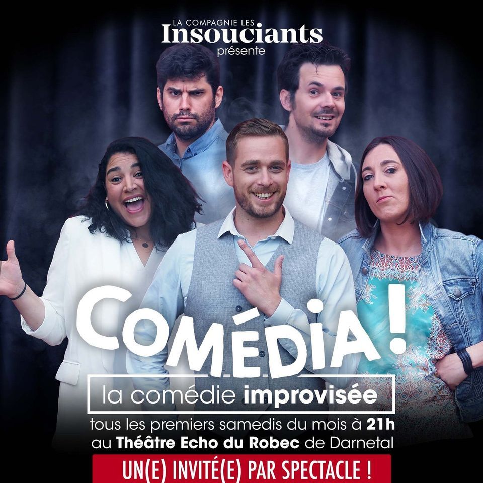Comedia! | Théâtre de l'Echo du Robec, Le Havre, HA | January 7, 2023