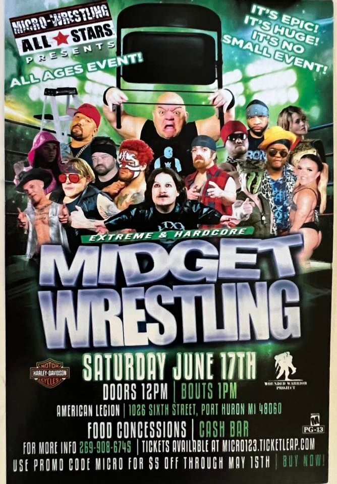 Micro Wrestling All Stars Extreme and Hardcore Midget Wrestling at ...