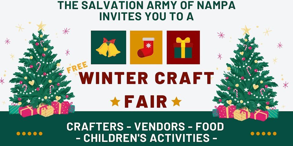 FREE Winter Craft & Vendor Fair | 403 12th Avenue South,Nampa,83651,US ...