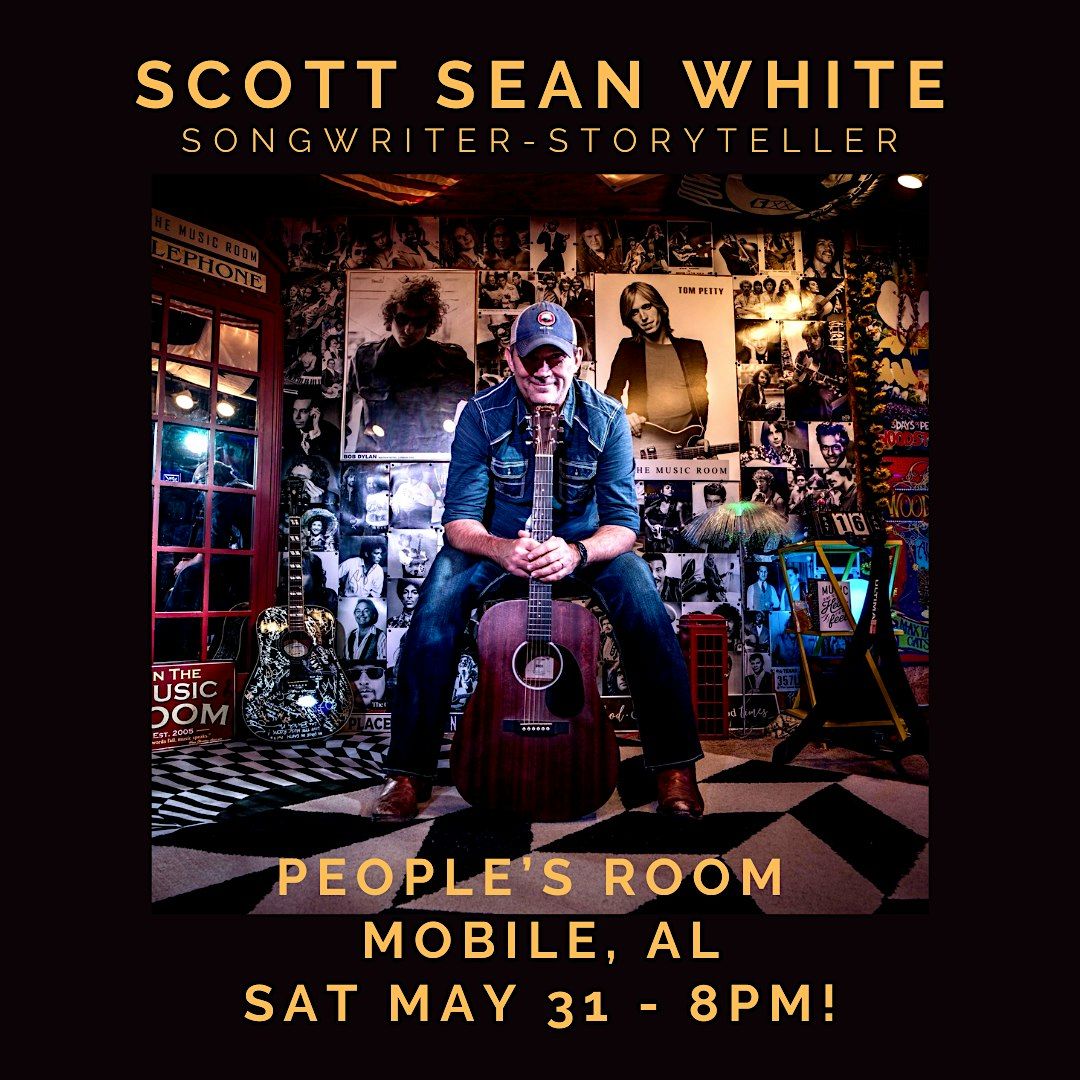 An Evening with Scott Sean White at The Peoples Room of Mobile on 28th ...