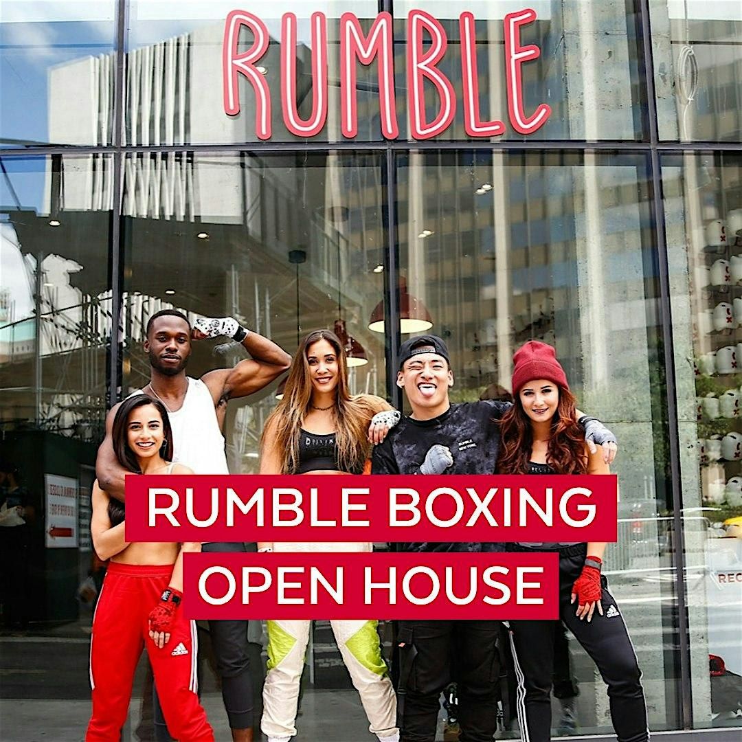 Rumble Open House: Free Class, Meet & Greet, and Exclusive Deals! at ...