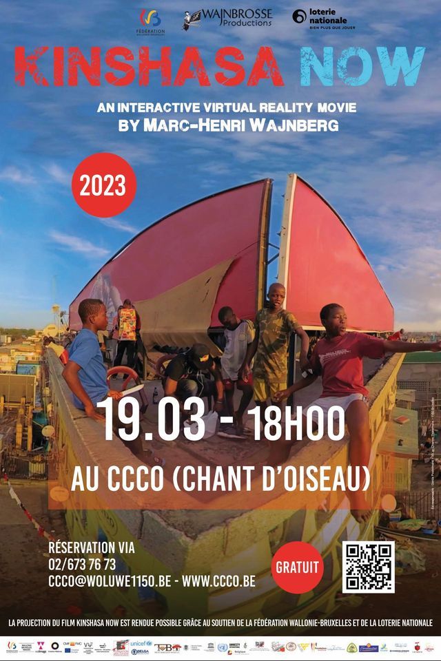 Kinshasa Now : expérience immersive at Centre Communautaire du Chant d'oiseau WSP, Ixelles on ...