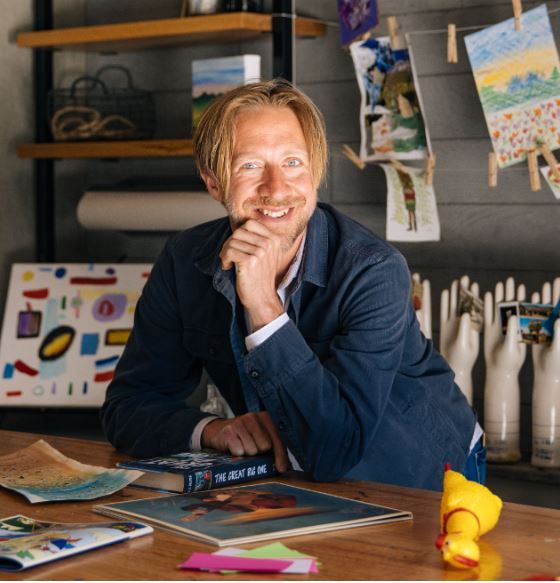 Author J.C Geiger at The Art Bar | The Gordon Hotel, Eugene, OR ...