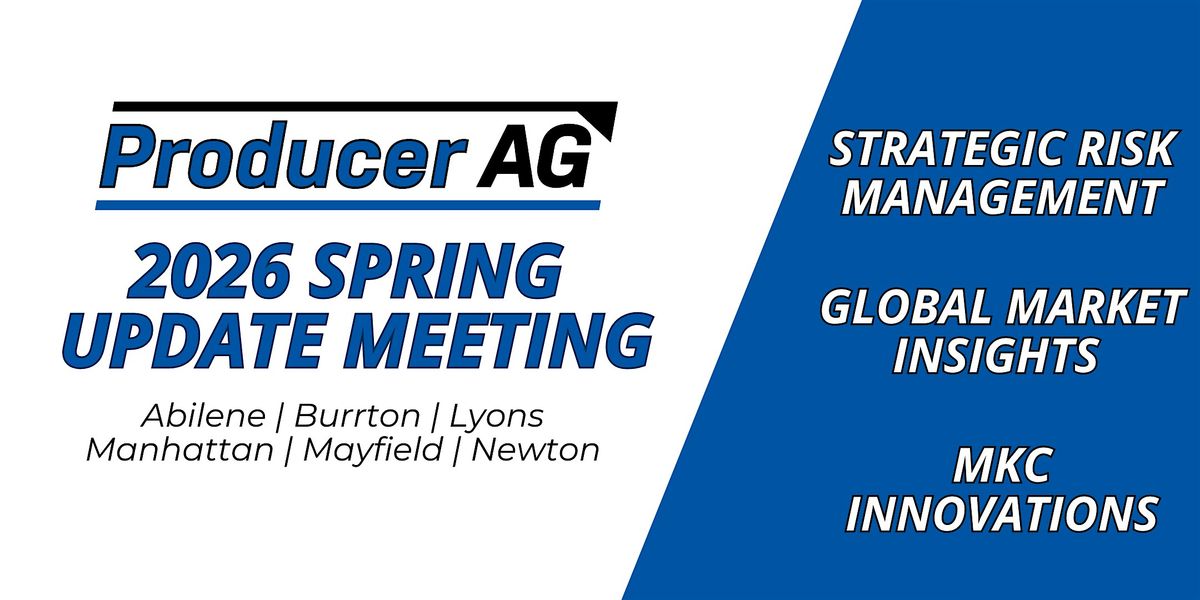 Manhattan 2026 Producer Ag Spring Update Meeting at RC McGraws Bar and ...