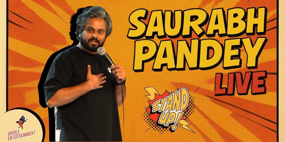 Saurabh Pandey Live at Nerds Of Comedy: Gurugram, New Delhi on 16th May ...