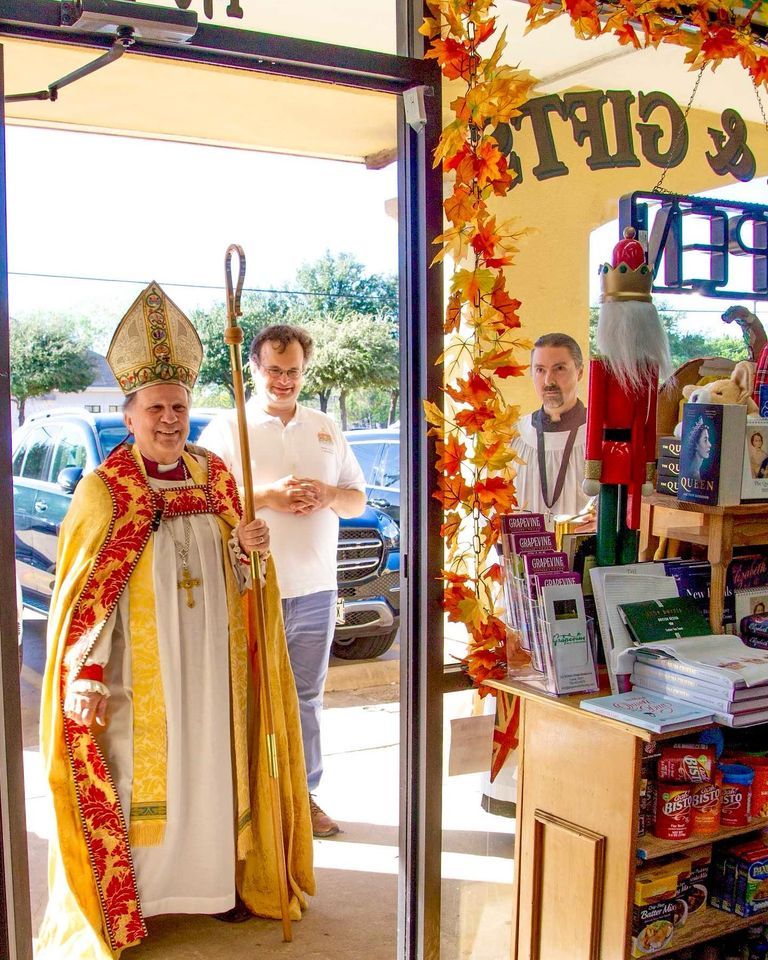 Coronation Blessing by Bishop Ackerman at The British Emporium ...