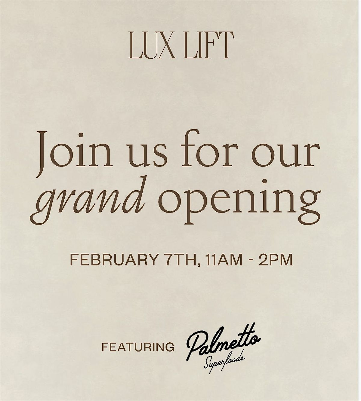 Lux Lift Grand Opening at 651 W Hamilton Ave ste 1000, Campbell on 7th ...