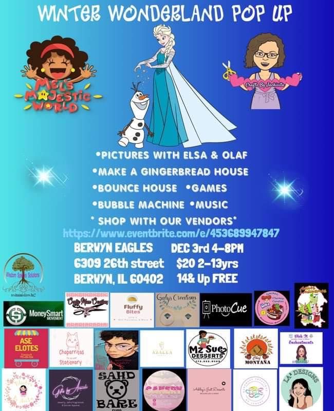 Winter Wonderland Pop Up | 6309 26th St, Berwyn, IL 60402-2606, United ...