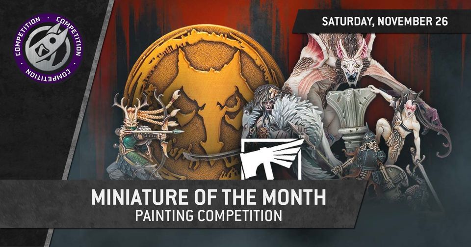 Miniature of the Month Painting Competition - OCTOBER 2022 at Warhammer ...