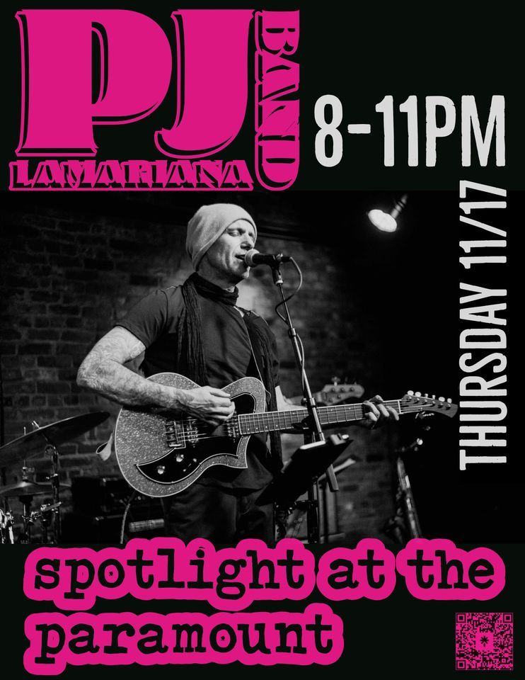 PJ LaMariana Band at Spotlight @ The Paramount-Spotlight Live Music ...